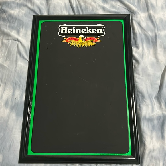 Wall Decor | Heineken Chalk Board Hangs To Walls Etc | Poshmark